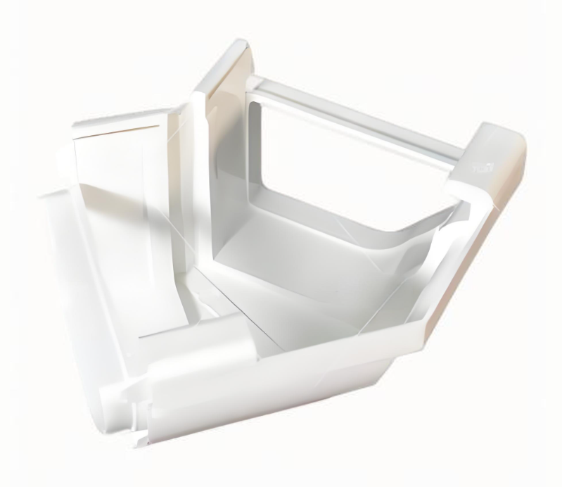 eaves gutter 135° angle joint - welonsdepot